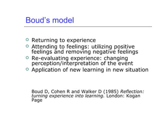 Reflective writing | PPT