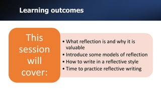 Reflective writing | PDF