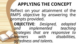 REFLECTIVE WRITING AND MODELS OF REFLECTIVE WRITING.pptx