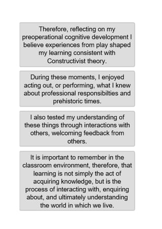 Reflective writing worksheet | PDF