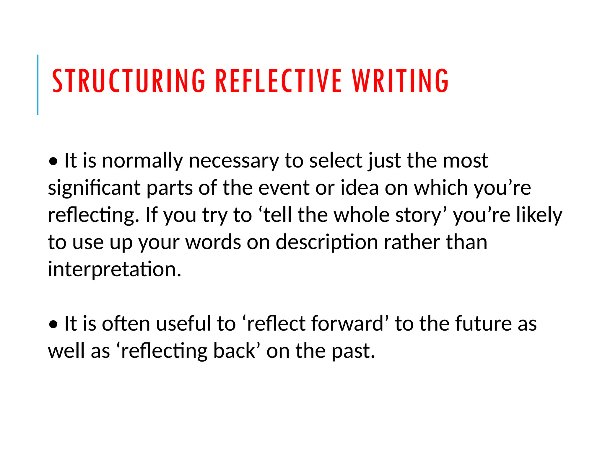 Reflective writing skills (1).pptxqsqqqqsqsqq | PPTX