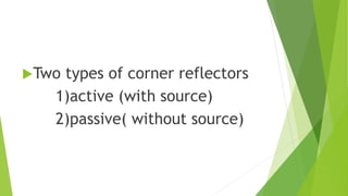 Reflector antenna | PPTX