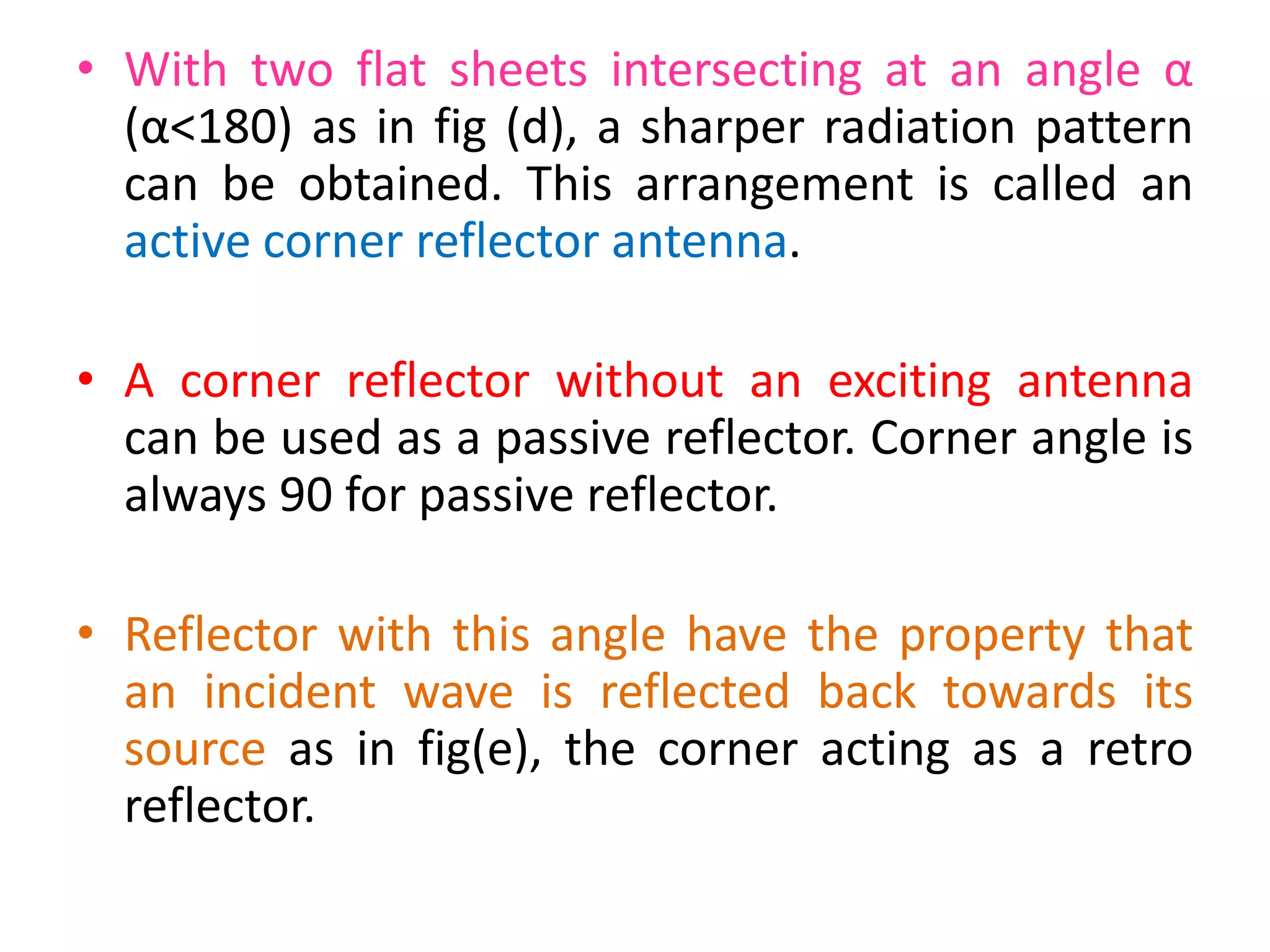 Reflector antennas | PDF