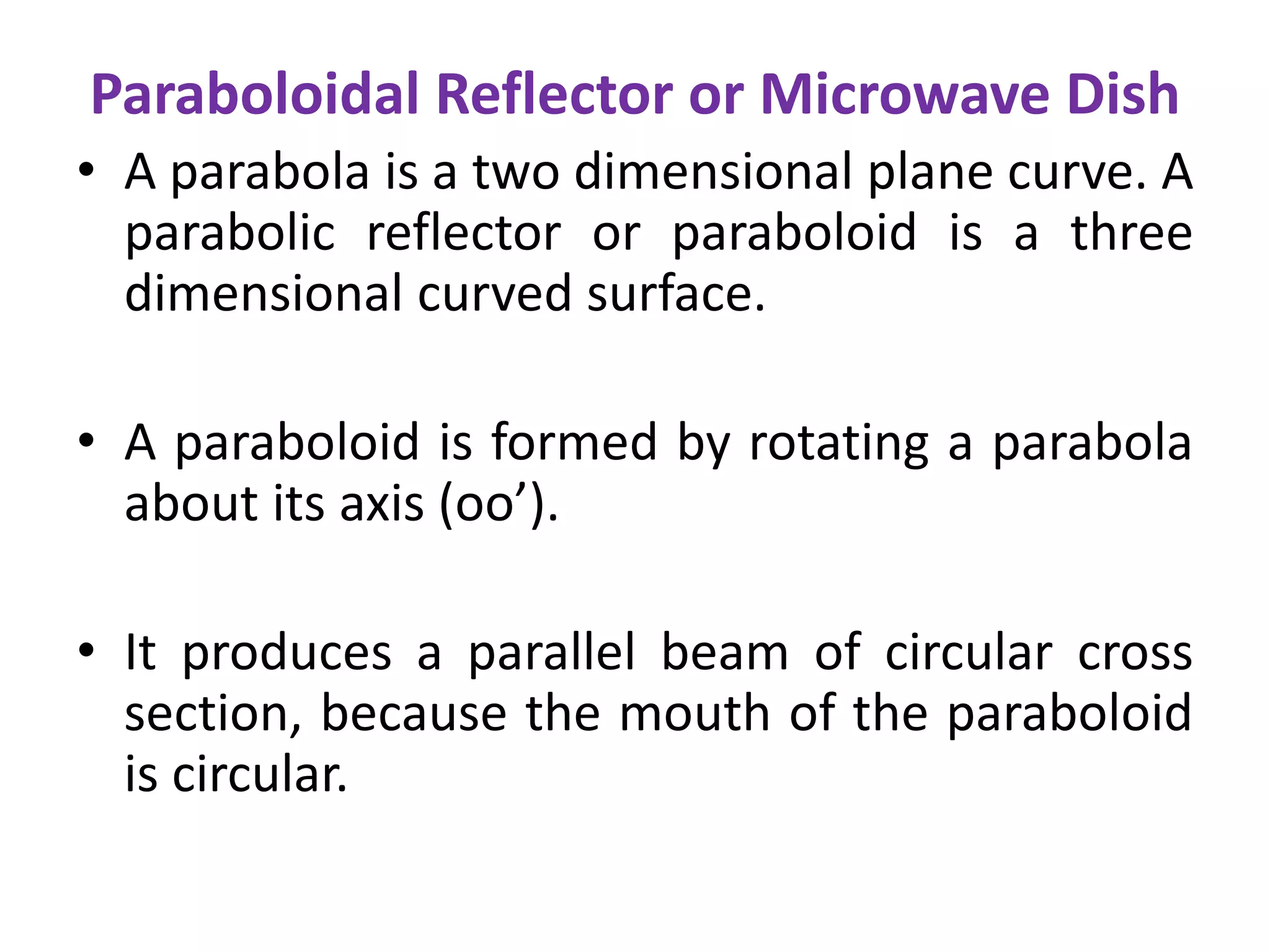 Reflector antennas | PDF