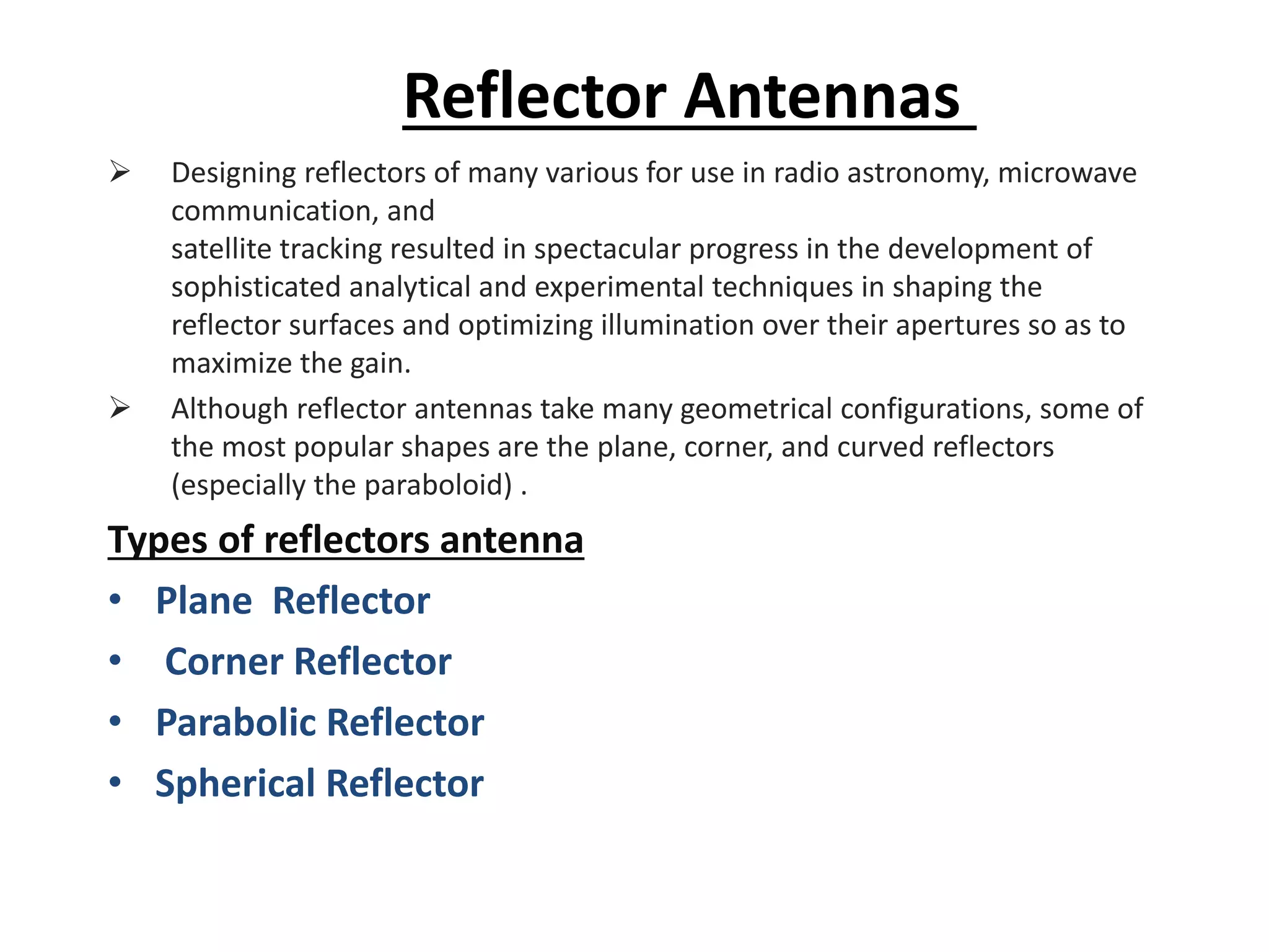 Reflector Antennas - Part 1.pdf