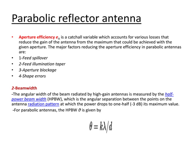 Reflector Antennas - Part 1.pdf | Physics | Science