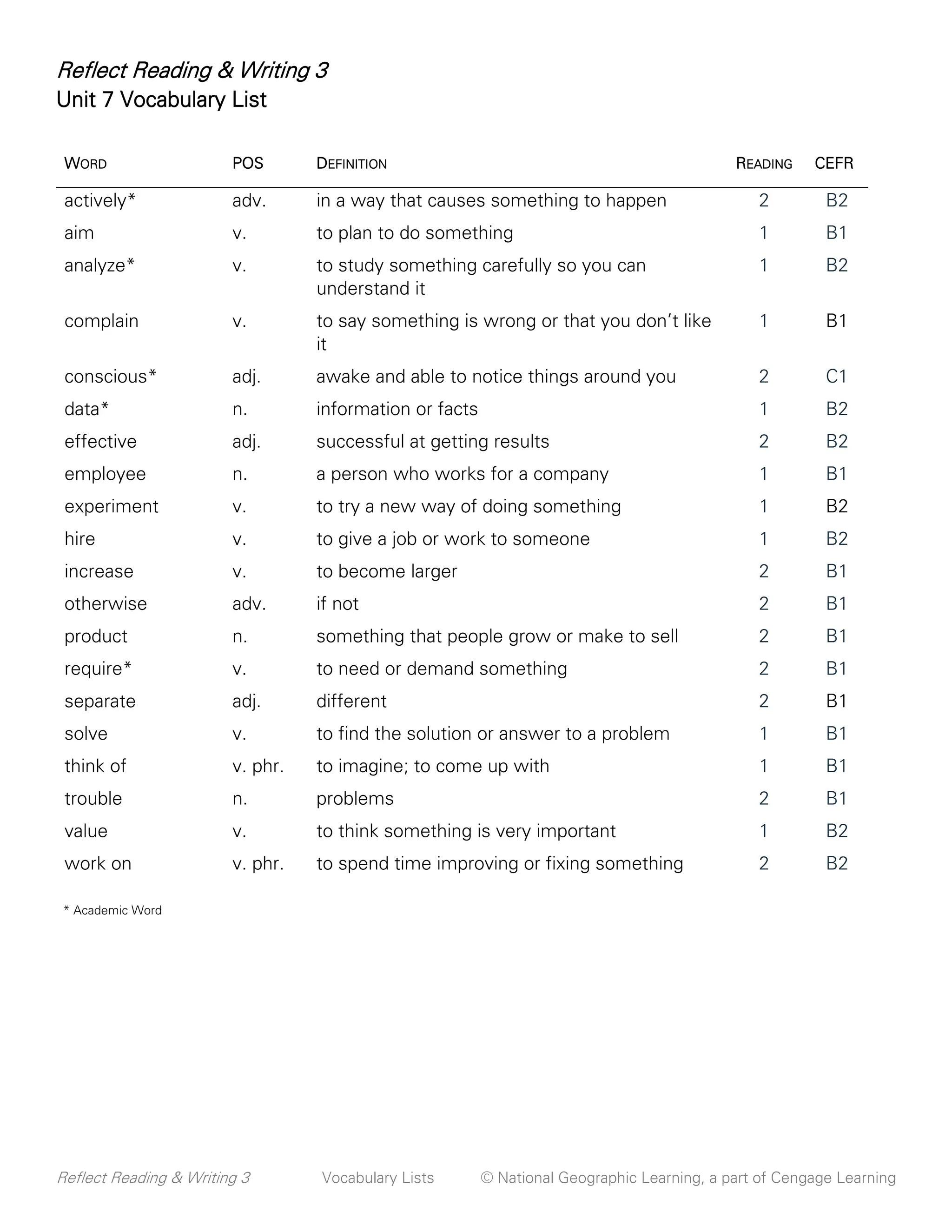 Reflect 6 (reading and writing) Secondary | PDF
