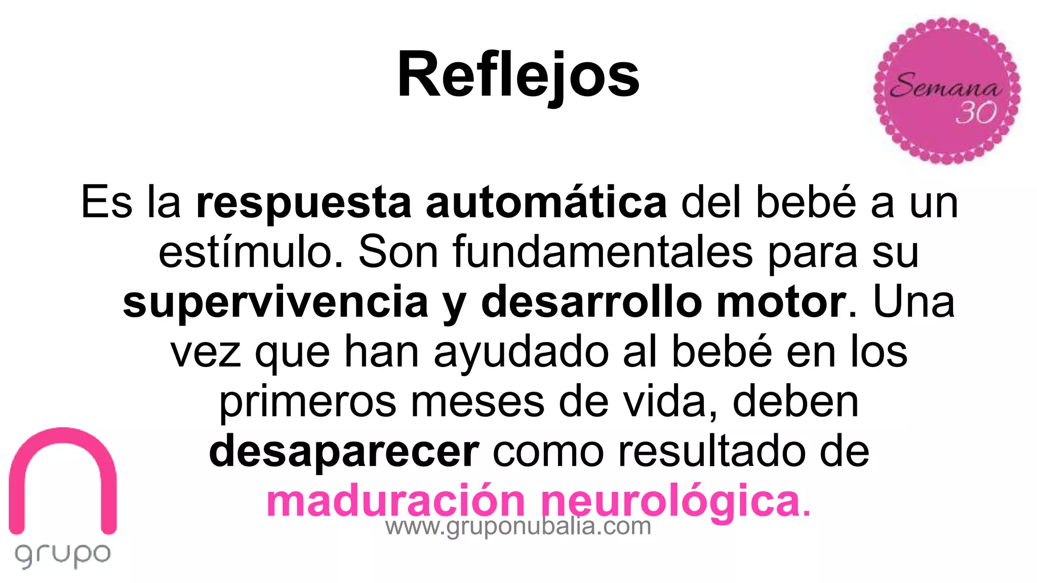Reflejos recien-nacido-alicante | PPT