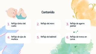 Reflejos neonatales para exploración neurologica del recien nacido | PDF