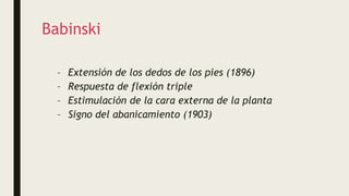 Reflejos patológicos - Semiología.pptx