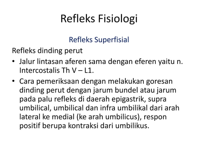 Kuliah Refleks Clerk ship th 2024 ppt baru | PPT