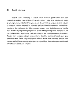Refleksi internship | DOCX