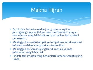 Refleksi dan introspeksi dalam perspektif hijrah | PPTX