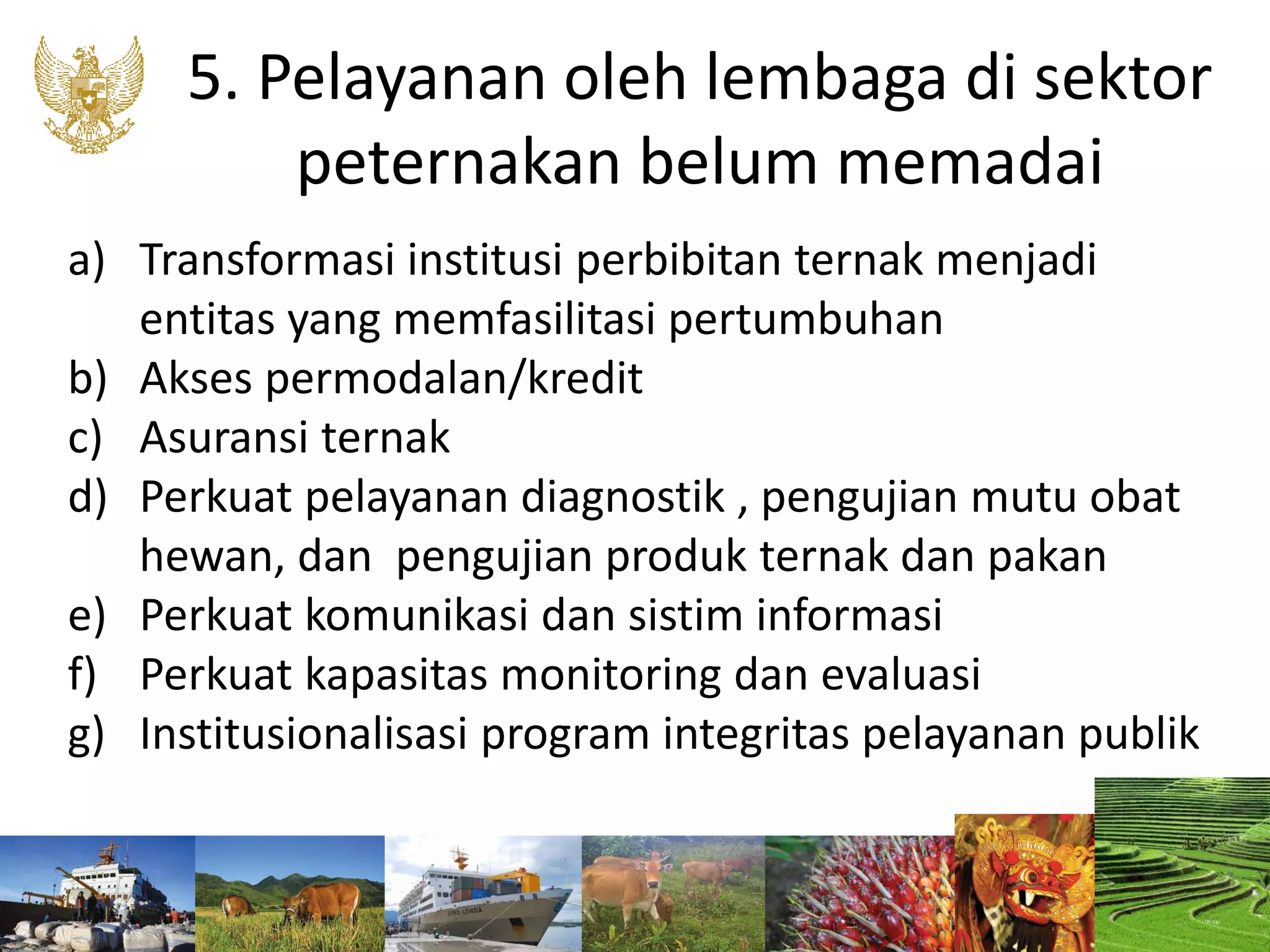 Refleksi dan Perspektif Pembangunan Peternakan dan Kesehatan Hewan ...