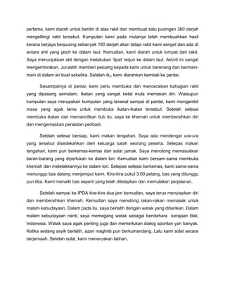 Refleksi harian | DOCX