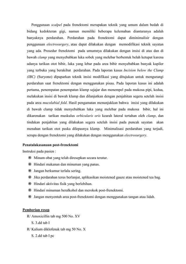 RESUS PERIO -FRENEKTOMI- | DOCX