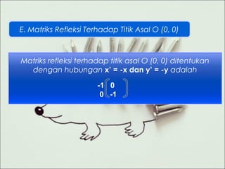 Refleksi matematika | PPT