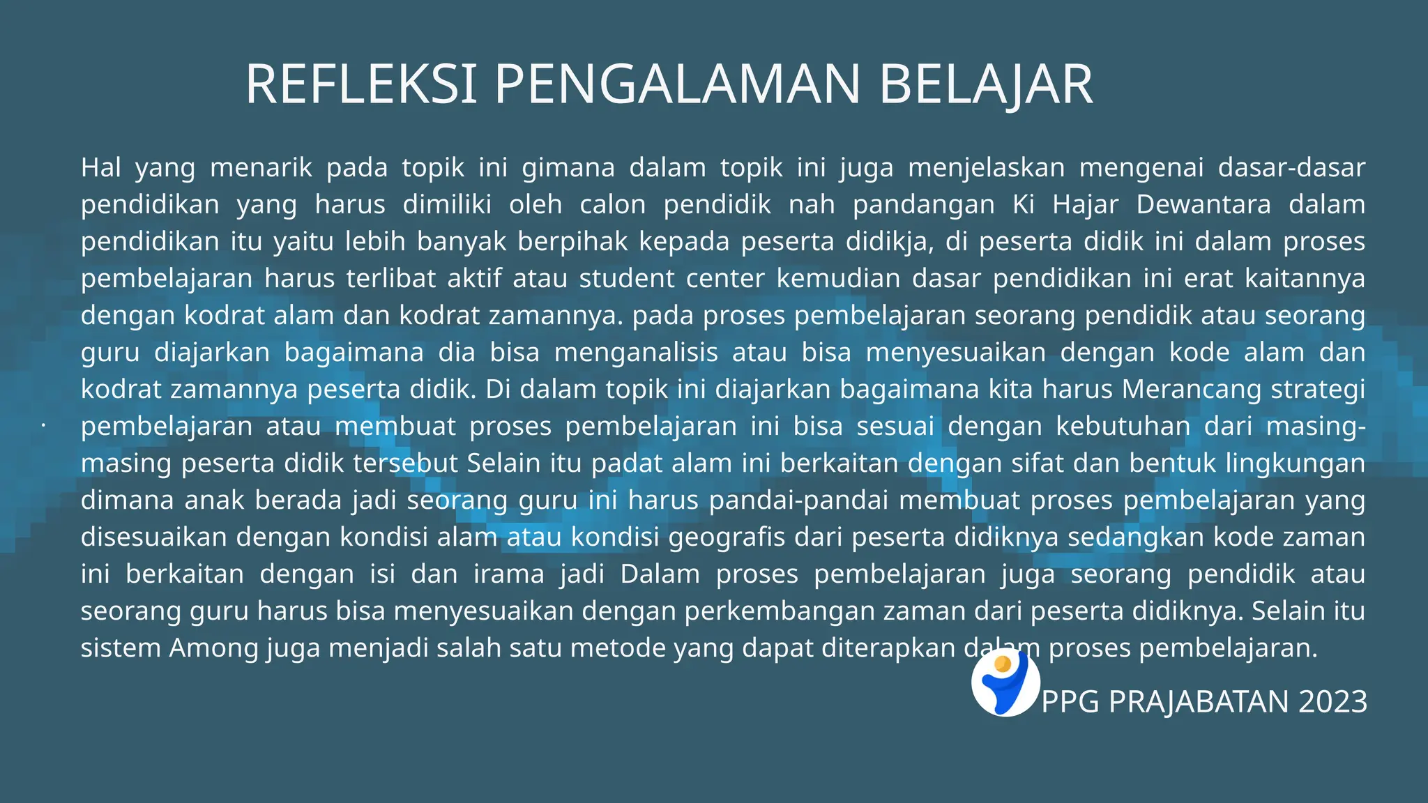 REFLEKSI MK FILOSOFI PENDIDIKAN INDONESIA.pptx