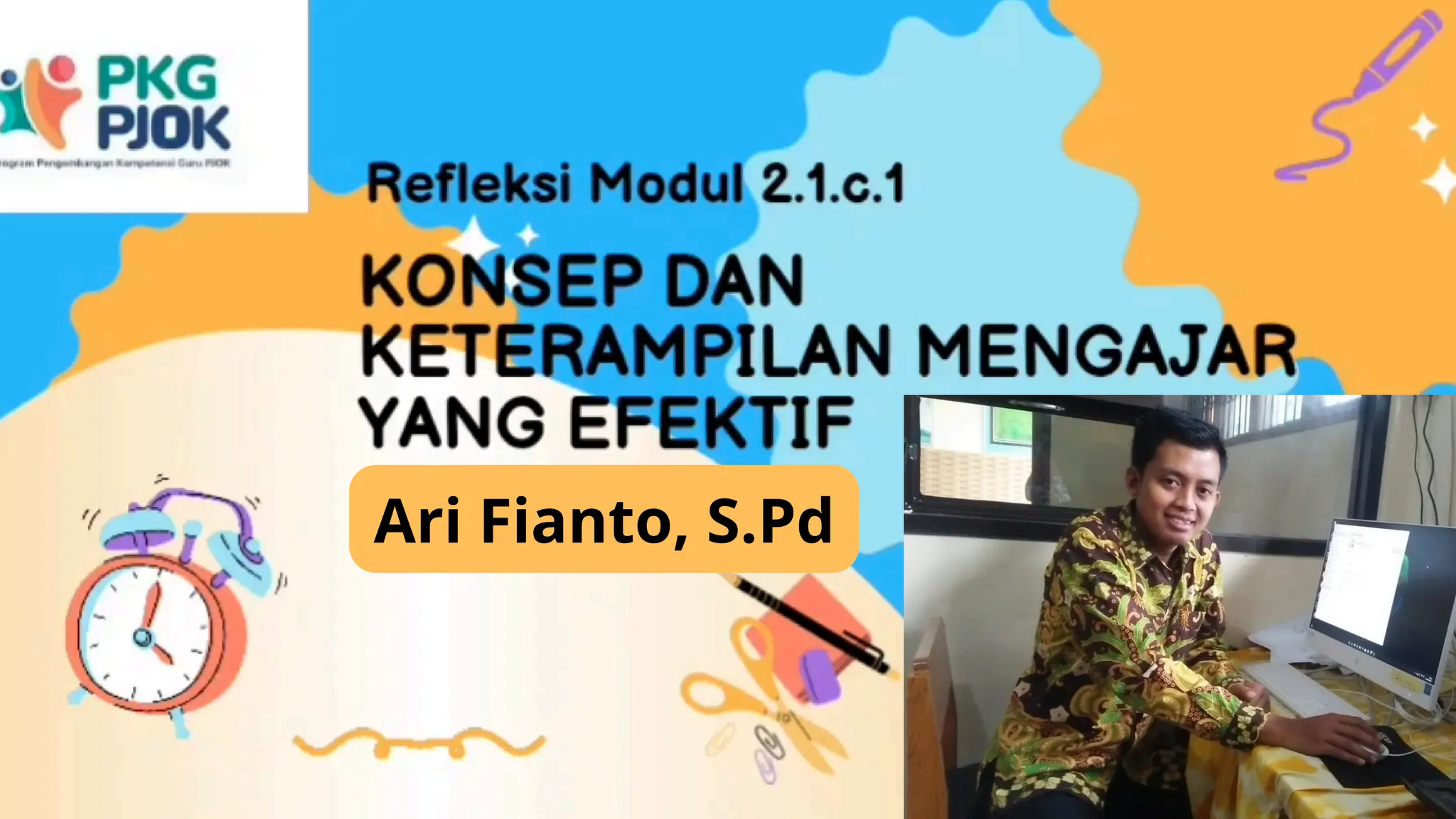 Refleksi Modul 2.1.c.1.pdf PKG PJOK jombang | PDF