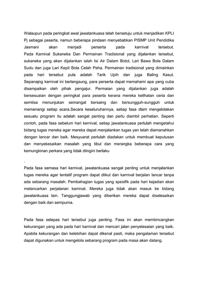 Refleksi pjm3112 | DOCX