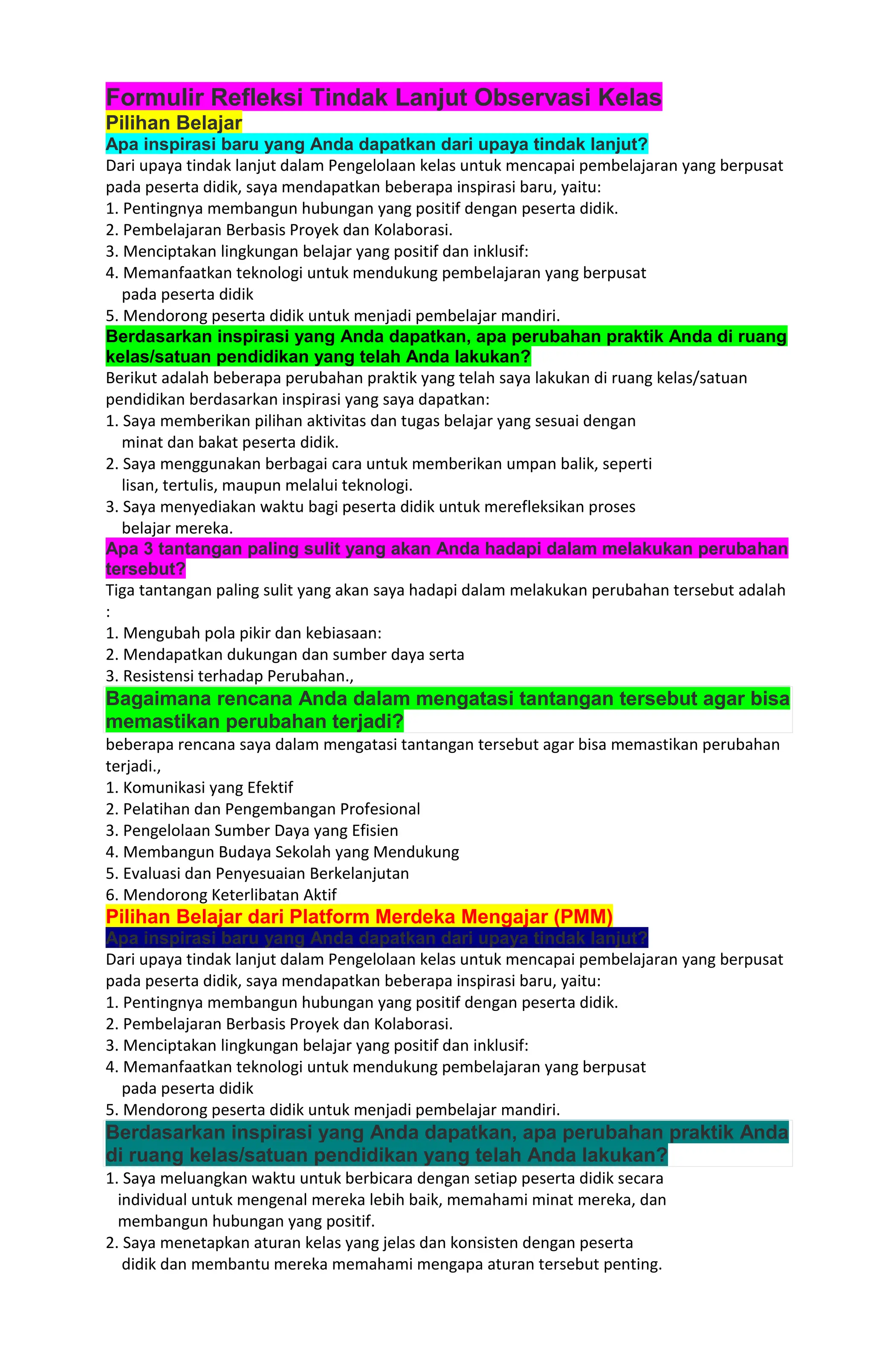 Refleksi Tindak Lanjut Observasi Kelas.docx