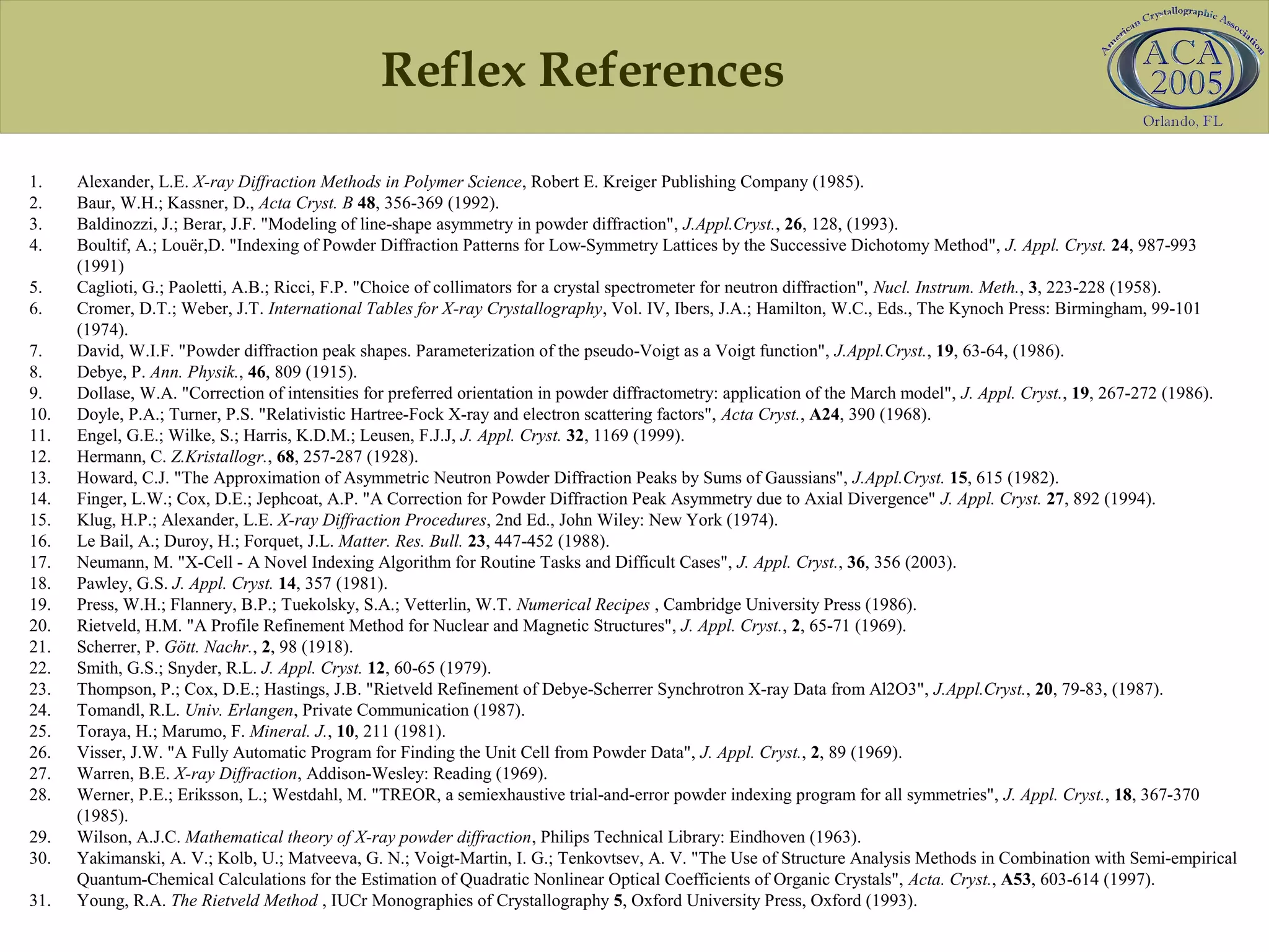 Restrained refinement using Reflex | PPT