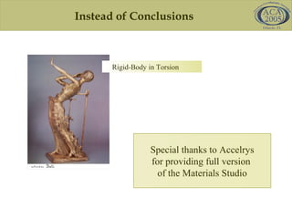 Restrained refinement using Reflex | PPT