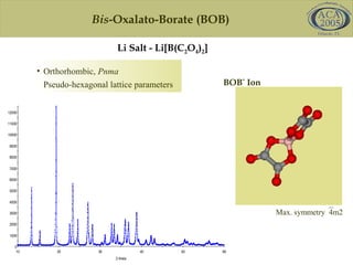 Restrained refinement using Reflex | PPT