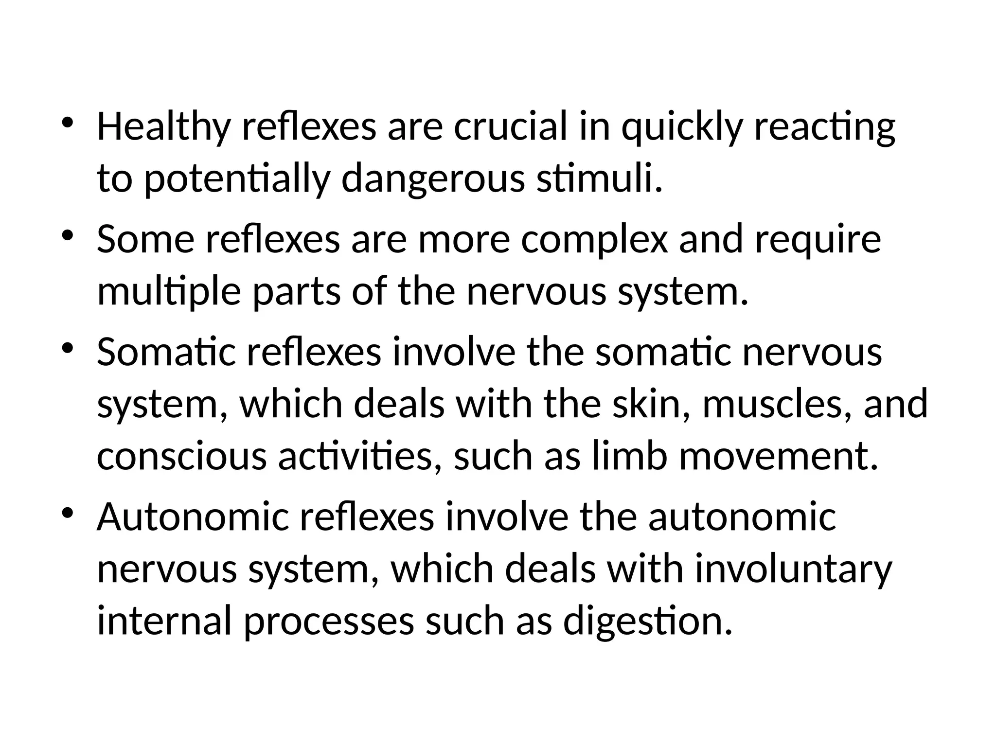 REFLEX.pptx FOR 1ST YEAR PHYSIOLOGY .... | PPTX