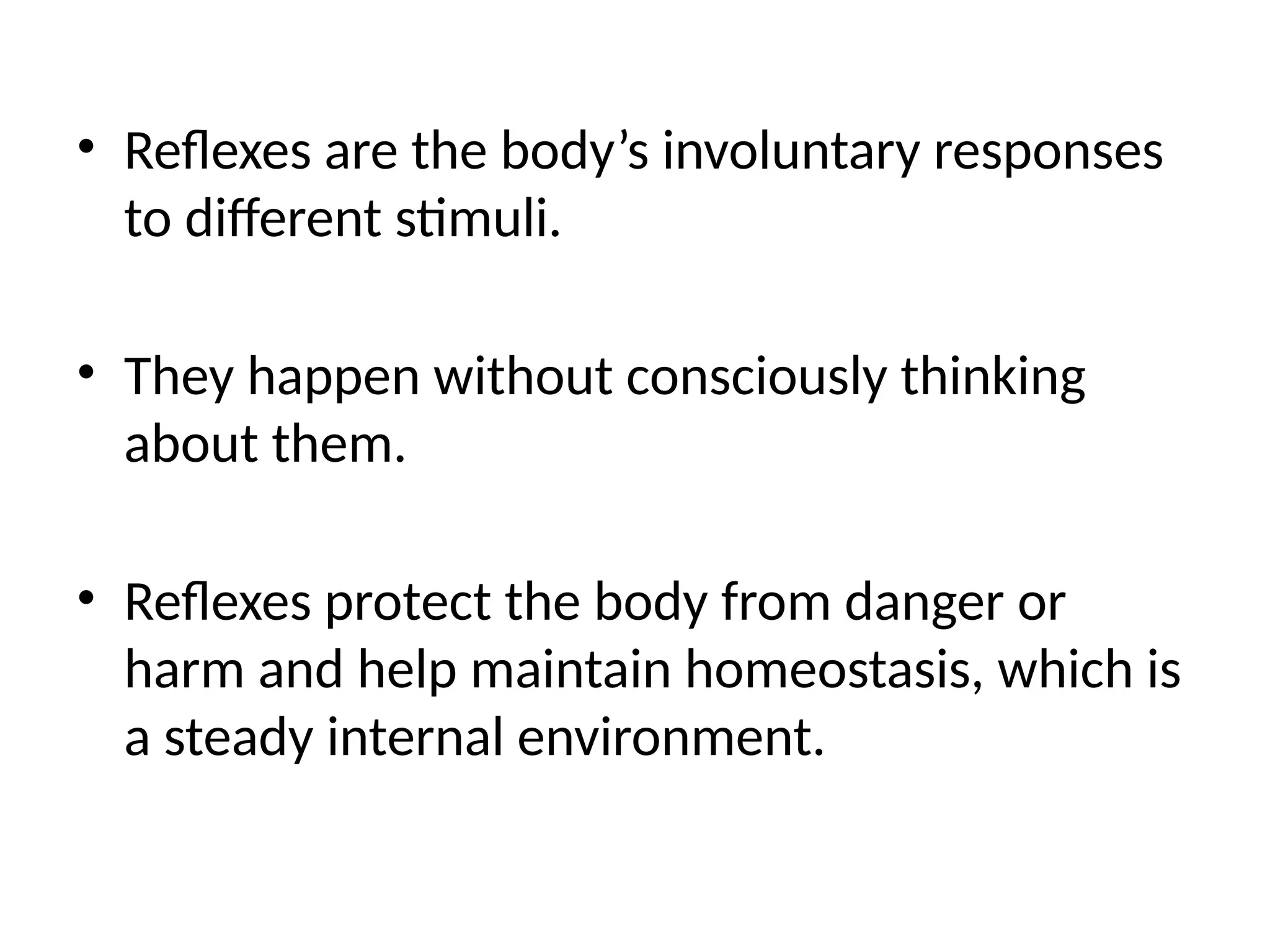 REFLEX.pptx FOR 1ST YEAR PHYSIOLOGY .... | PPTX