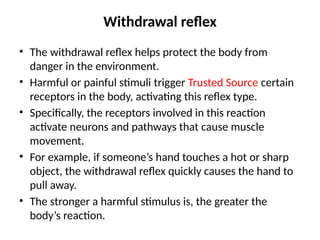 REFLEX.pptx FOR 1ST YEAR PHYSIOLOGY .... | PPTX