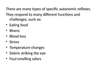 REFLEX.pptx FOR 1ST YEAR PHYSIOLOGY .... | PPTX