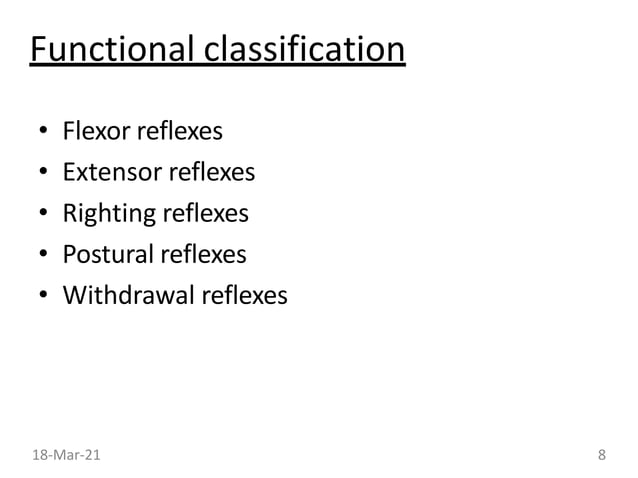 Reflex action and types, Nervous system, Anatomy and Physiology | PPTX