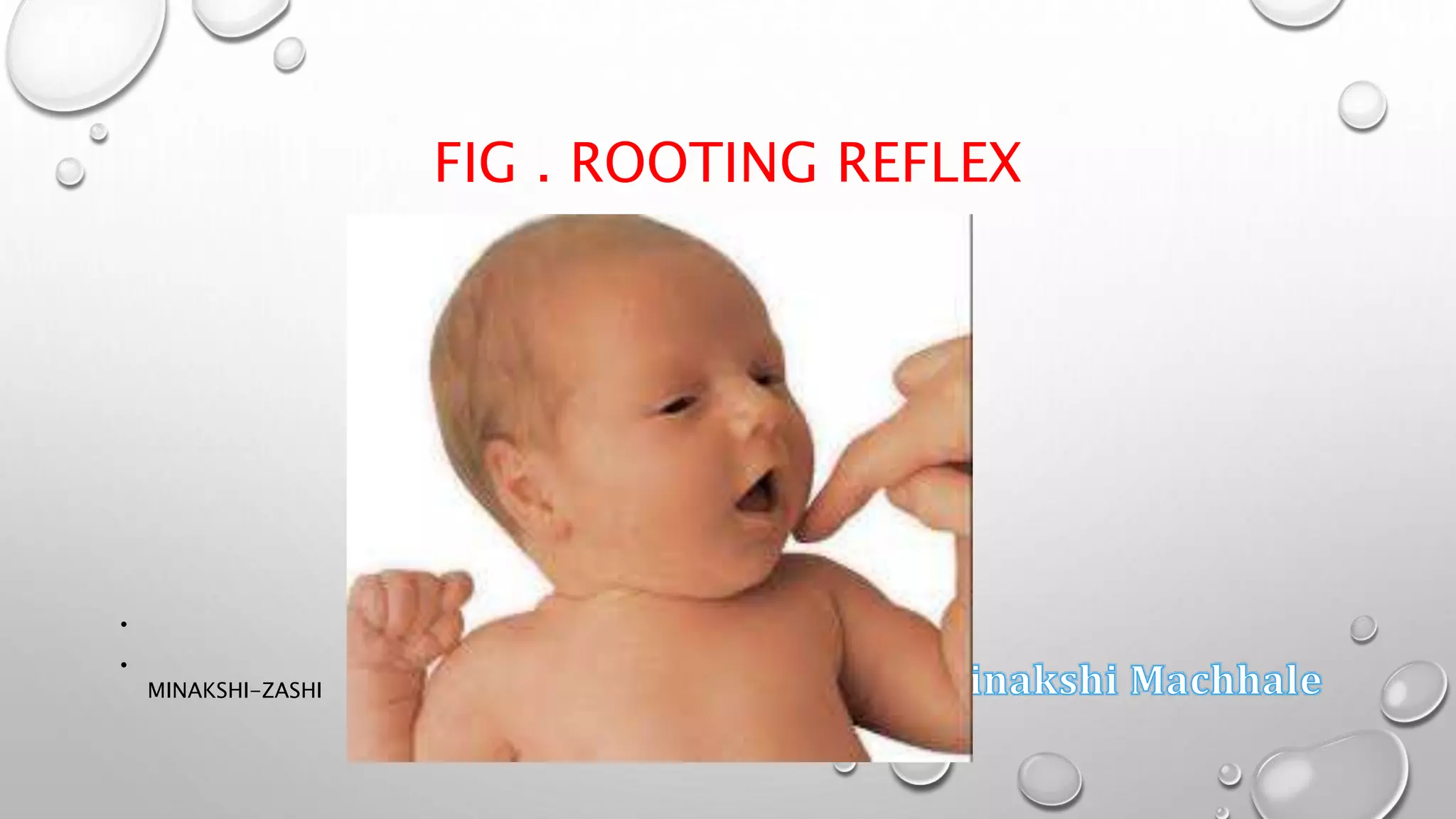 Reflex and reaction maturation | PPTX