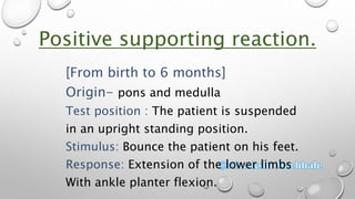Reflex and reaction maturation | PPTX