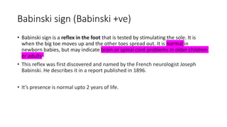 Reflex arc & Babinski sign.pptx