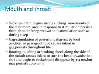 newbornReflexes | PPTX | Pregnancy | Reproductive Health