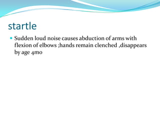 newbornReflexes | PPTX | Pregnancy | Reproductive Health