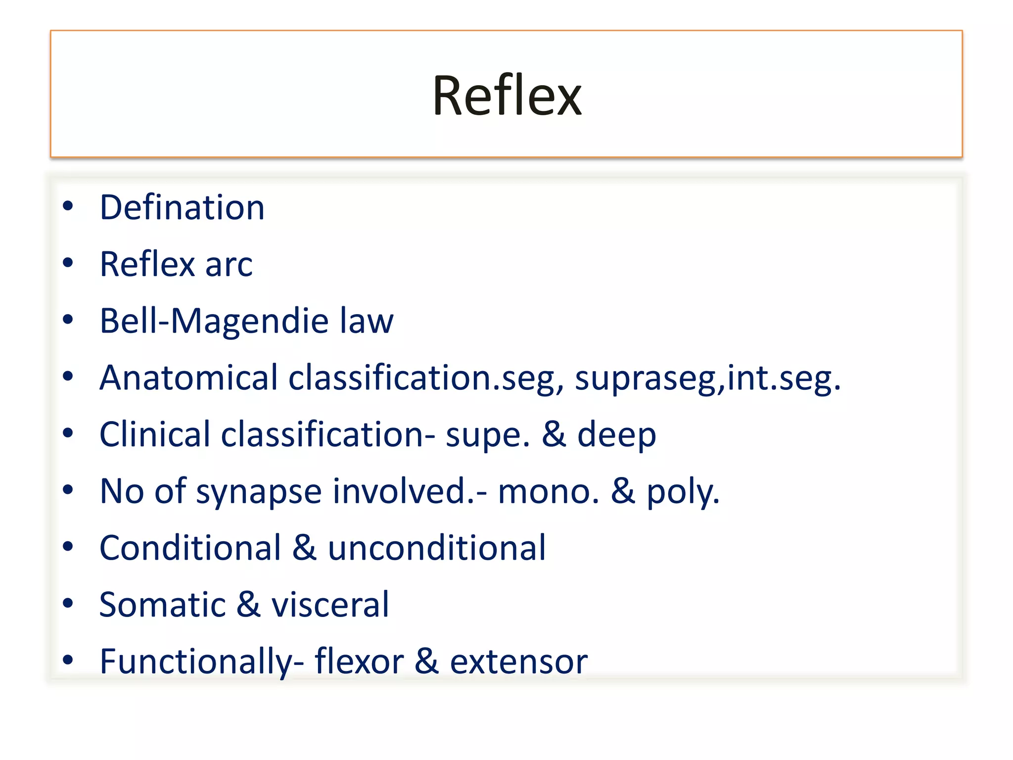 Reflexes | PPT