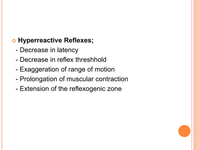 Reflexes - Superficial and Deep tendon reflexes | PPTX