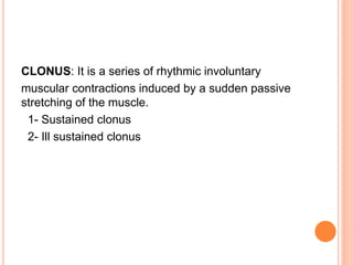 Reflexes - Superficial and Deep tendon reflexes | PPTX