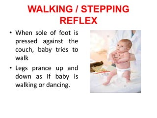 Stepping Reflex