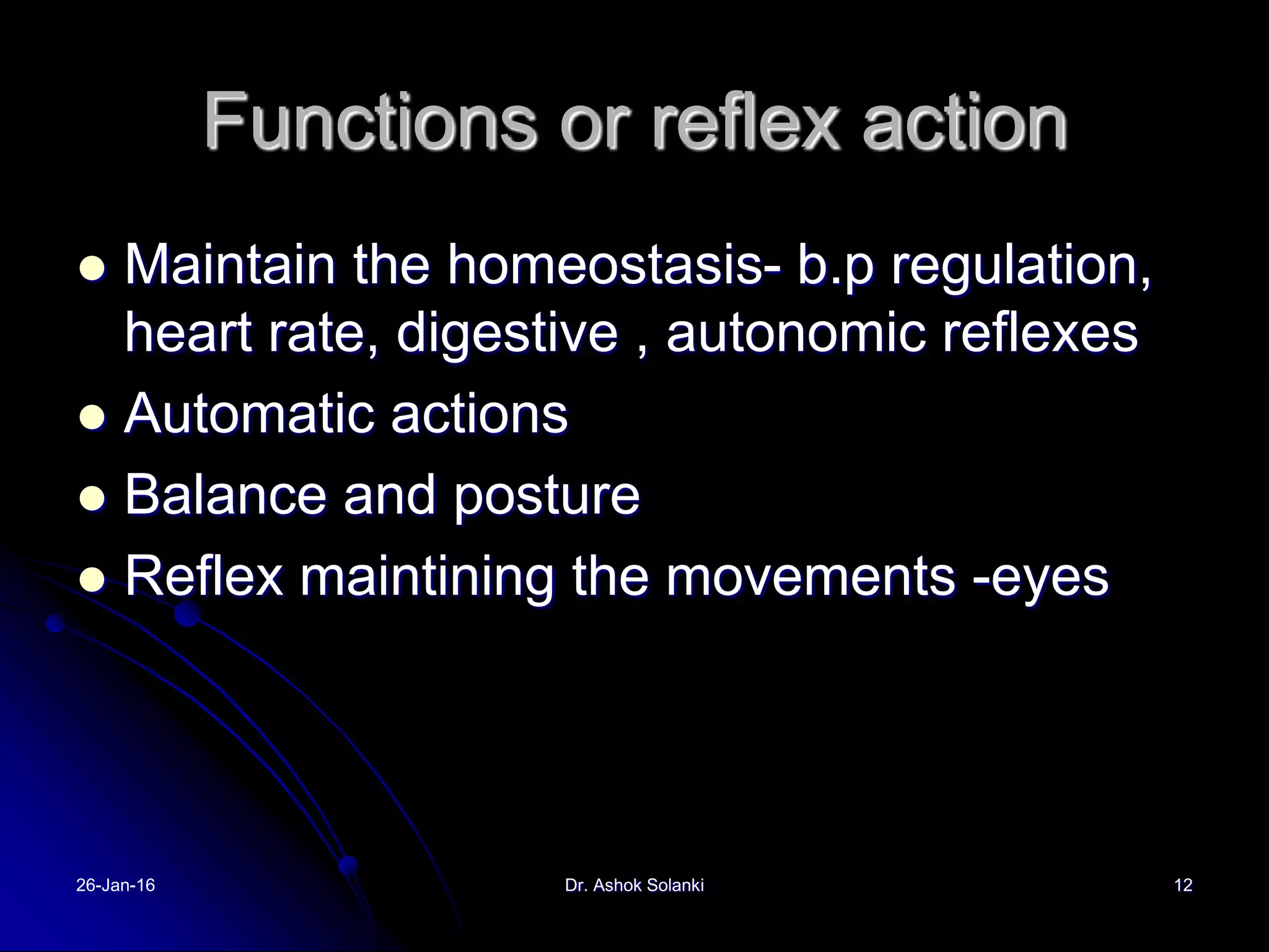 reflexes, clasifications, and functions. | PPTX