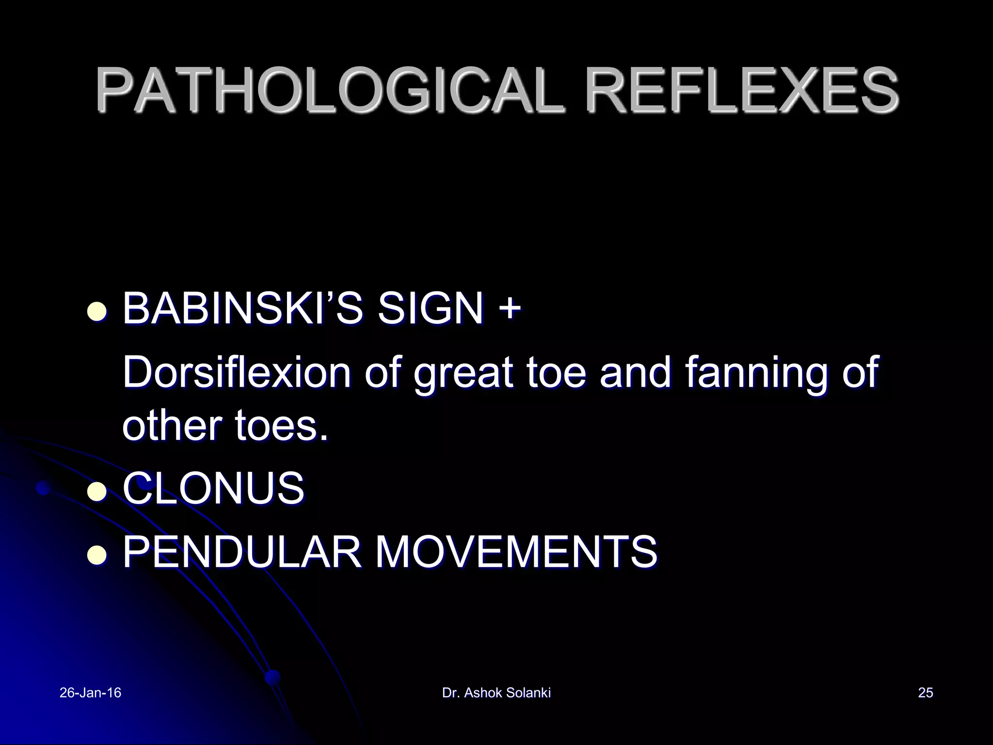 reflexes, clasifications, and functions. | PPTX