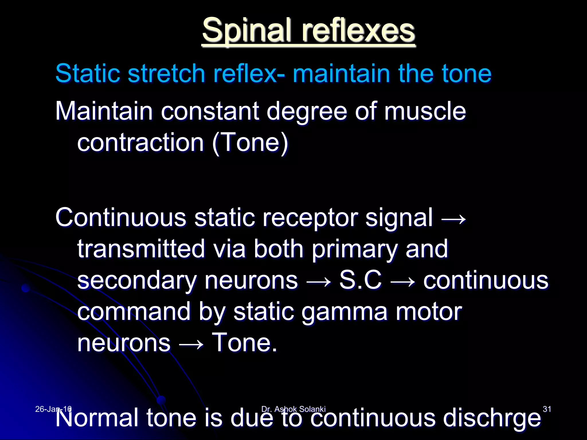 reflexes, clasifications, and functions. | PPTX