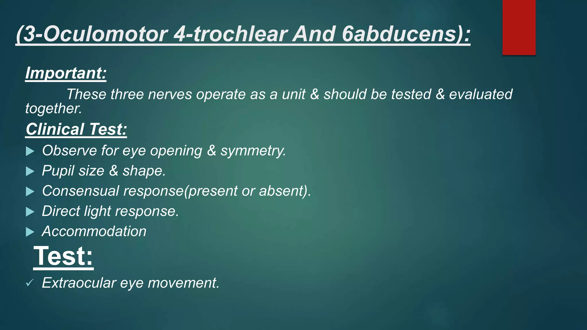 Reflexes and cranial nerves | PPTX
