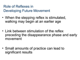 Reflexes and Stereotypies occupational therapy web.ppt