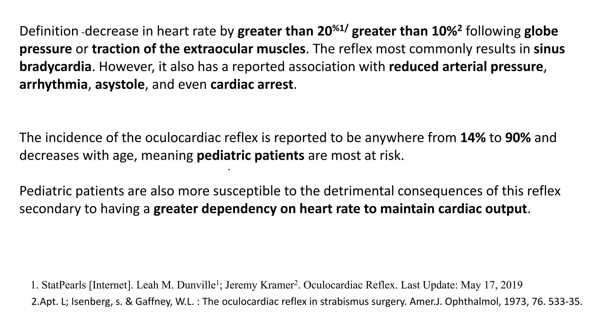 Ocular Reflexes- Oculocardiac reflex, Corneal reflex, Accomodation ...