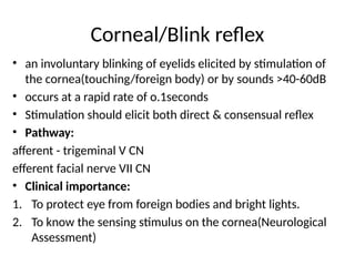 The ocular reflexes in ophthalmology.pptx