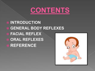 Reflexes present at birth | PPTX